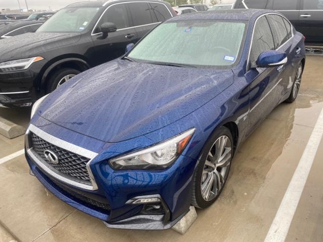 Iridium Blue Certified 2018 INFINITI Q50 for Sale at a Grubbs ...