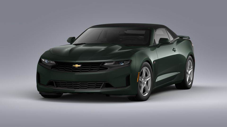 New 2020 Chevrolet Camaro 2dr Convertible 1LT in Rally Green Metallic ...