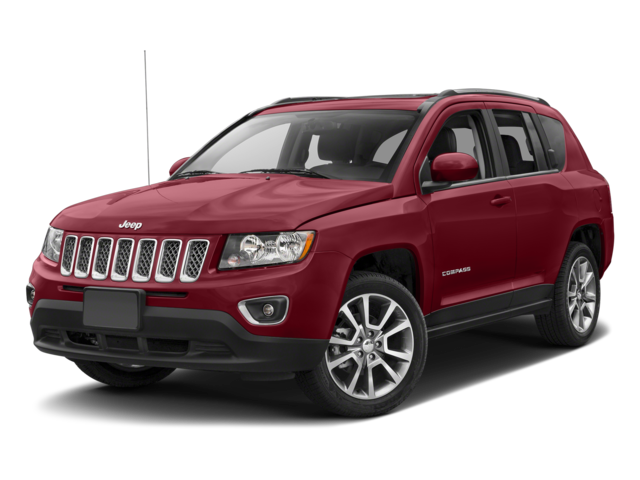 Used Deep Cherry Red Crystal Pearlcoat 2017 Jeep Compass Sport 4x4 *Ltd ...
